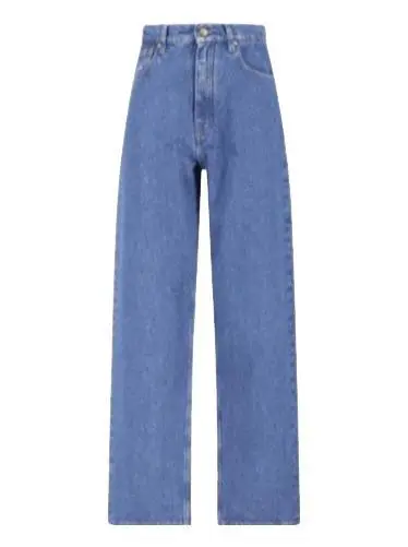 JIL SANDER Straight-leg Denim Trousers - Blue