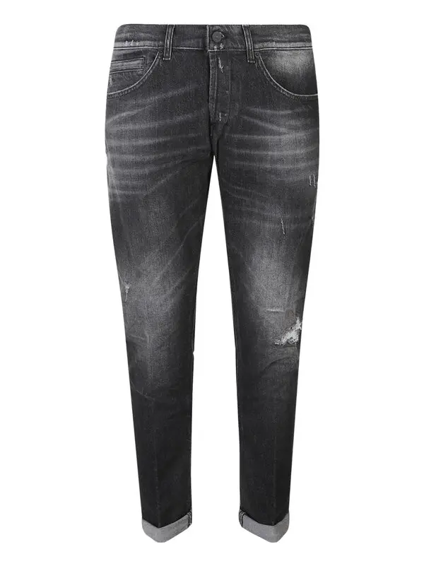 DONDUP George Ripped Jeans - Black