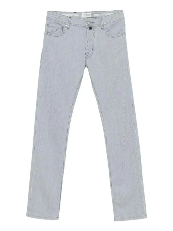 Jacob Cohen Striped Jeans - Gray