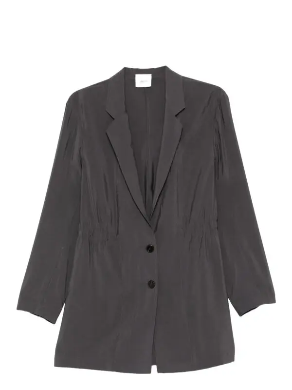 ALYSI Single-breasted Jacket - Black