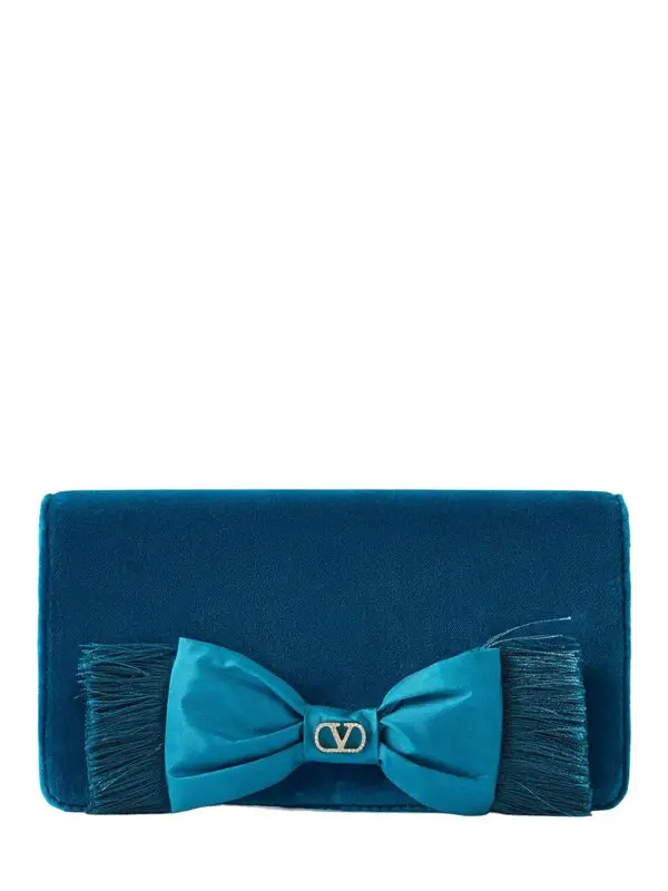 Valentino Garavani Mini Logo Shoulder Bag - Blue