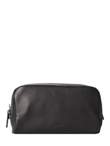 THE ROW Zipper Clutch - Black