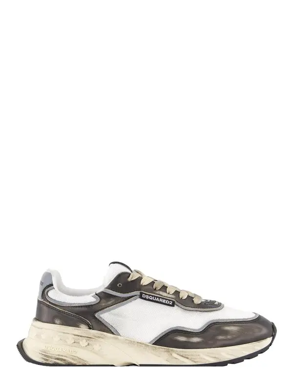 Dsquared2 Sprinter Lace-up Sneakers - Nude