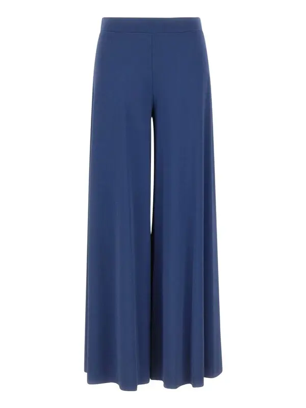 KAOS Wide-leg Trousers - Blue