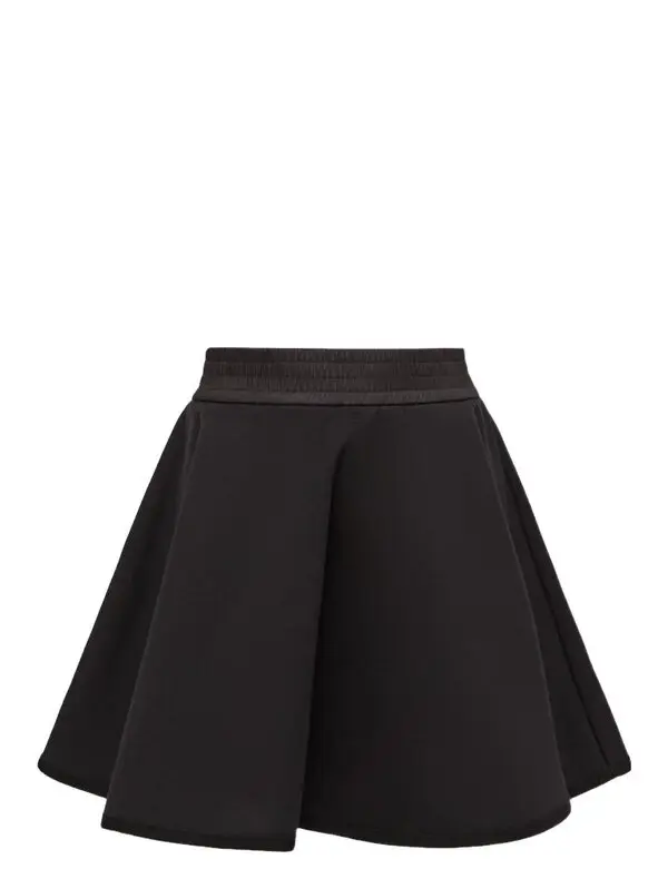 Moncler Flared Mini Skirt - Black