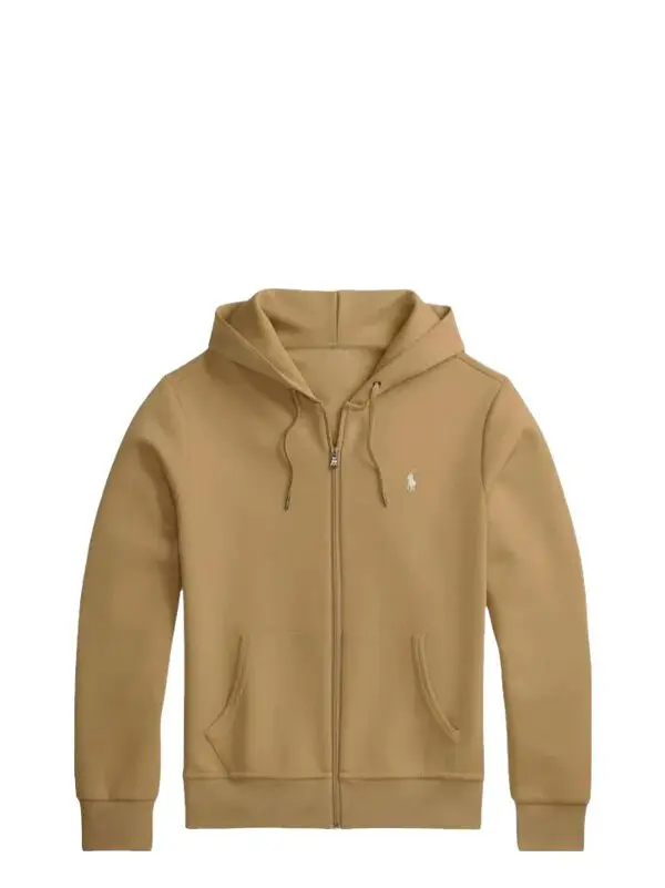 Ralph Lauren Double-knit Zip Hoodie - Brown