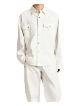 J.W.ANDERSON Jw Anderson Oversized Pocket Shirt - White