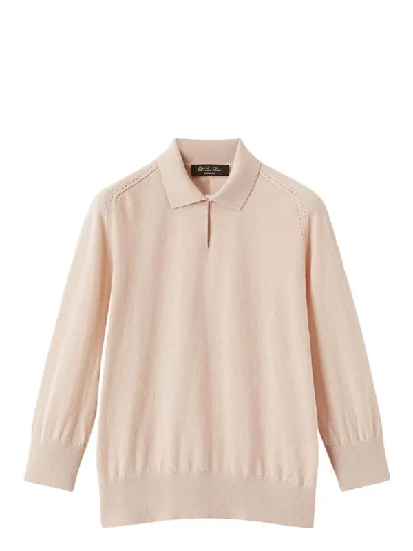 Loro Piana Neo Piuma Polo Shirt - Whispers Of Vanilla