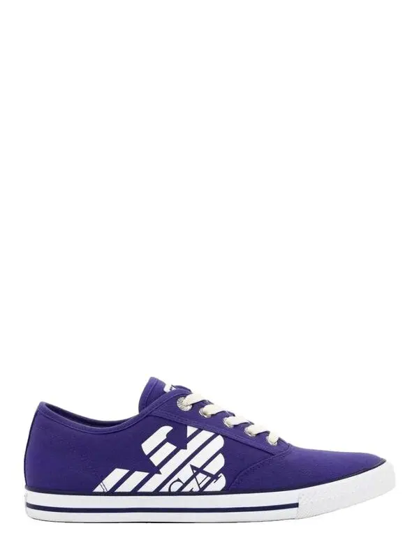 EA7 Logo Casual Sneakers - Blue