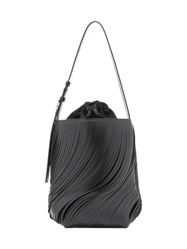 Emporio Armani Drawstring Shoulder Bag - Black