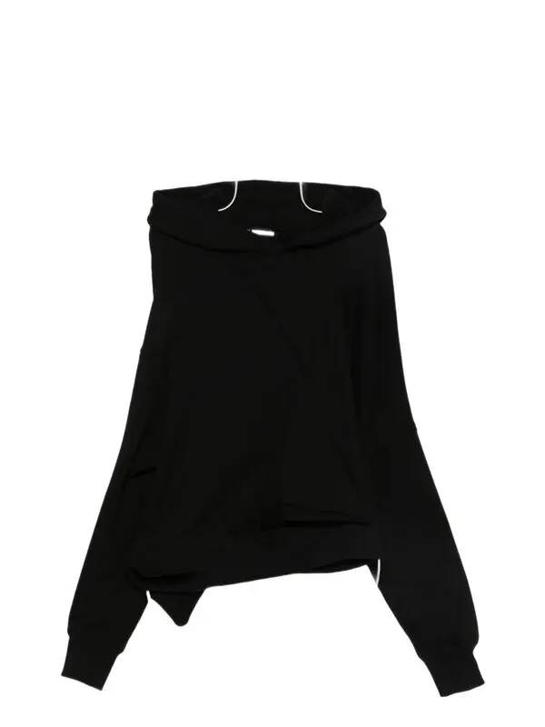 Junya Watanabe Hooded Sweatshirt - Black