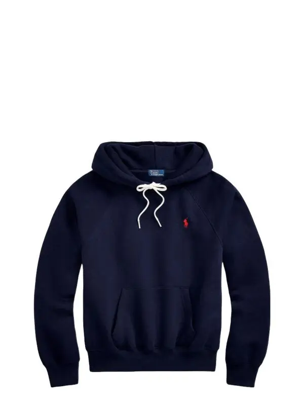 Polo Ralph Lauren Shrunken Fit Fleece Hoodie - Black