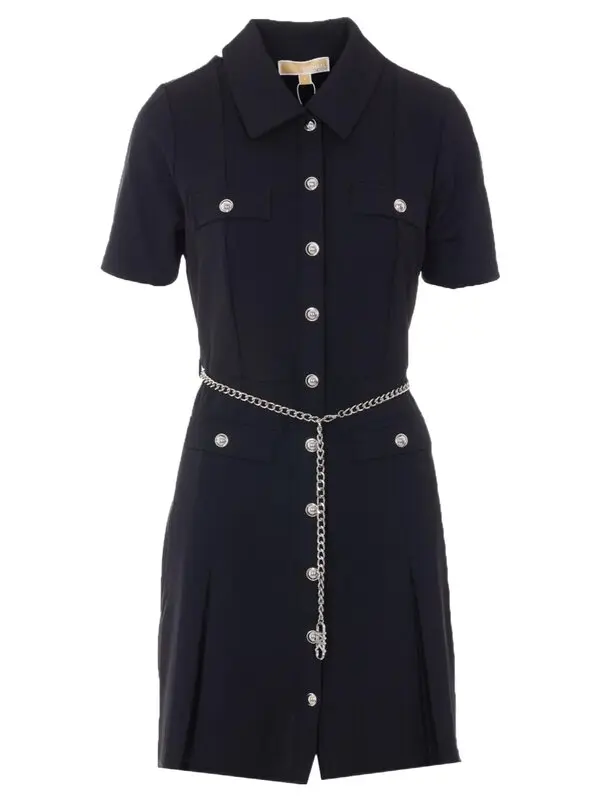 Michael Kors Chain-linked Shirt Dress - No