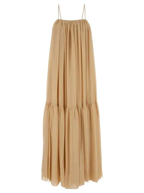 Chloé Sleeveless Maxi Dress - Nude