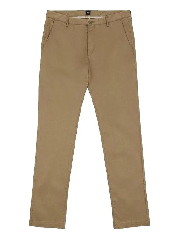 Hugo Boss Logo Casual Pants - Brown