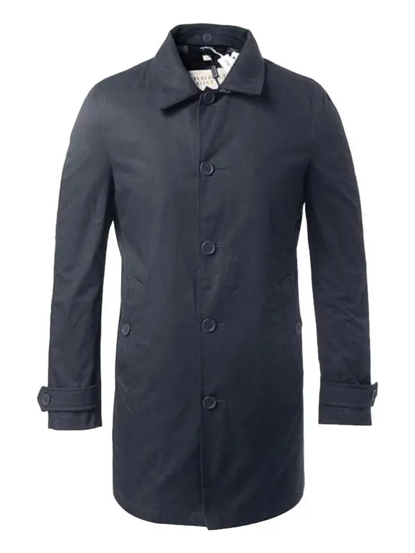 Burberry Trench Coat With Detachable Inner - Gray