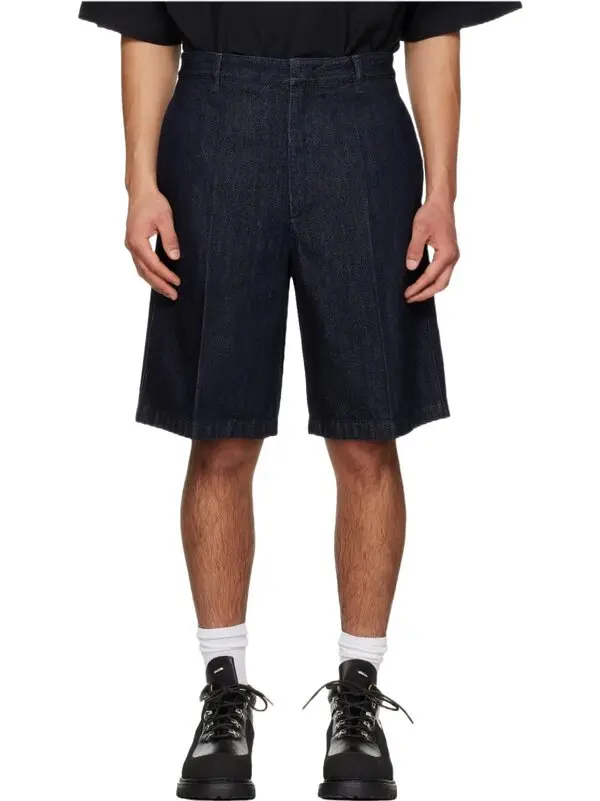 JIL SANDER Pleated Tailored Shorts - Magnet