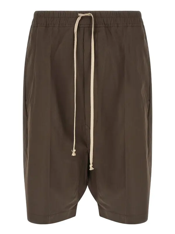 Rick Owens Rick's Pods Bermuda Shorts - Brown