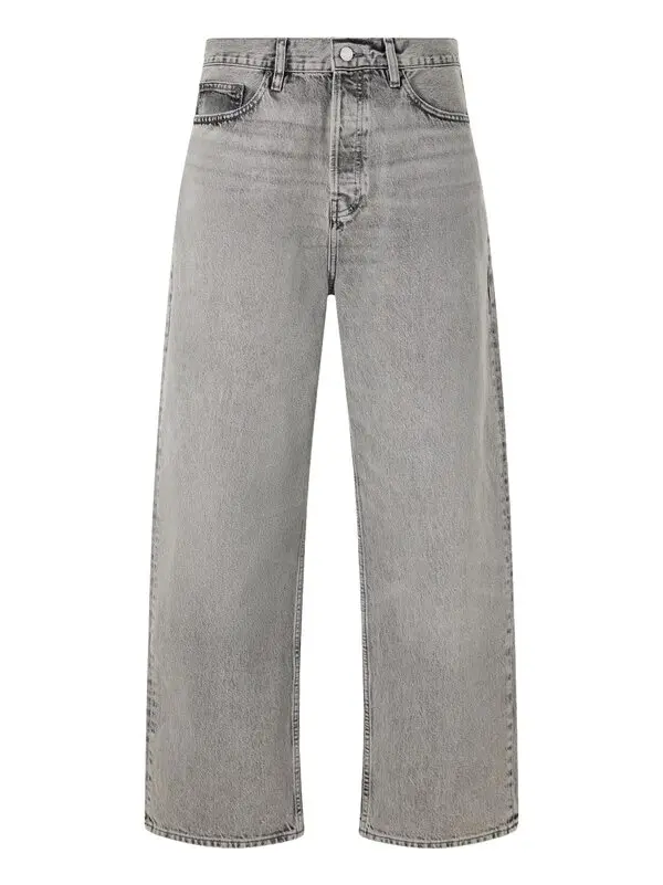 FRAME Wide-leg Jeans - Gray