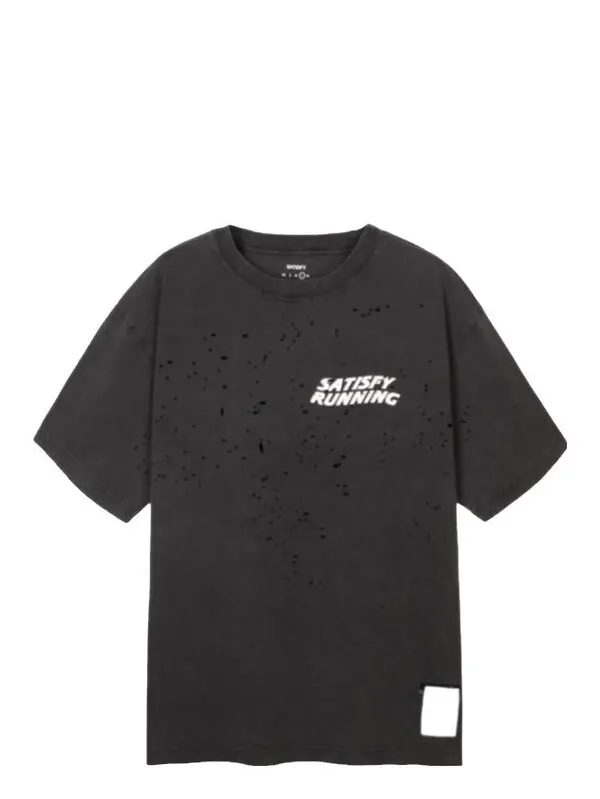 Satisfy Distressed Logo T-shirt - No