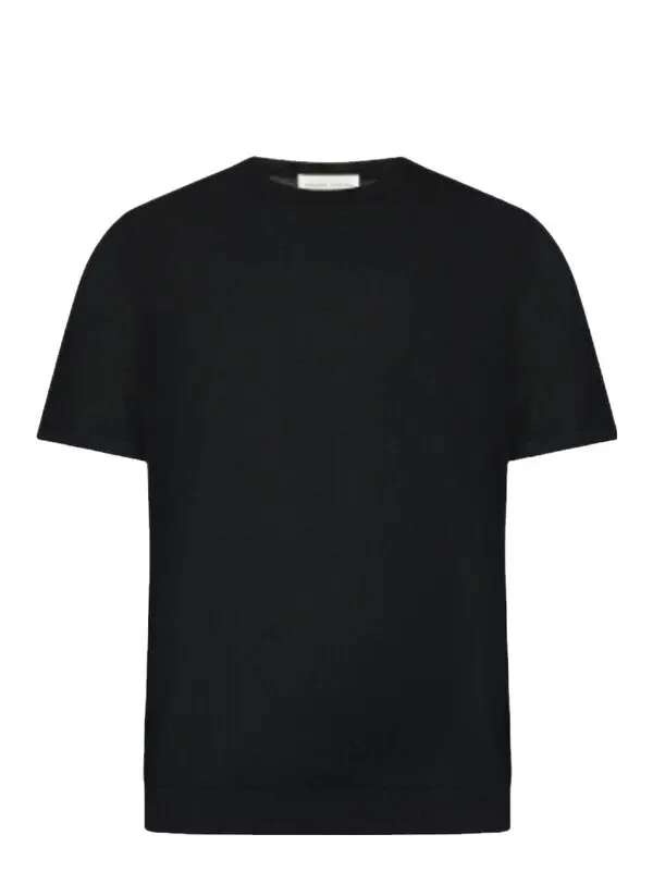 ROBERTO COLLINA Short-sleeved Knitted Top - No