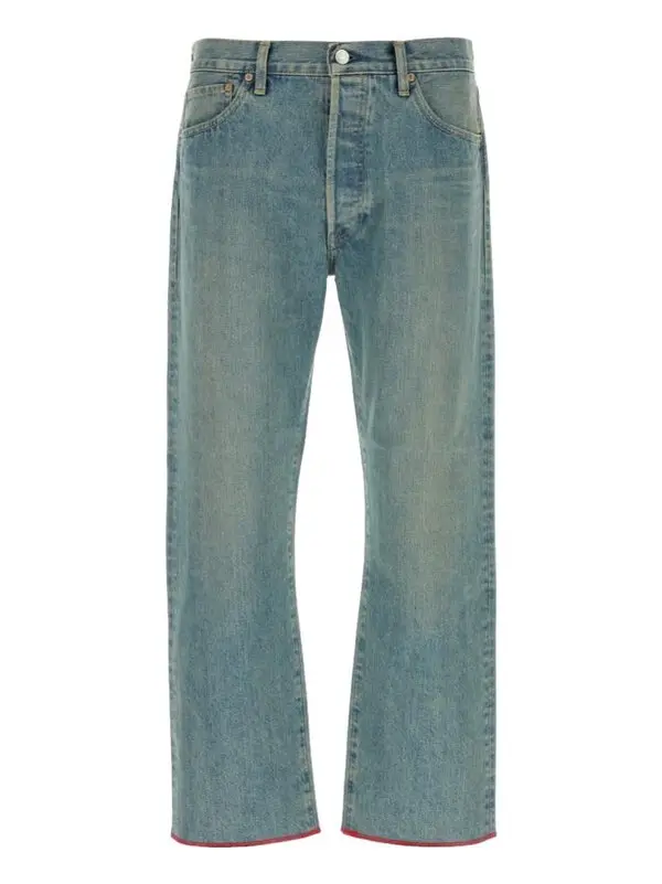 Junya Watanabe Straight-leg Jeans - Green