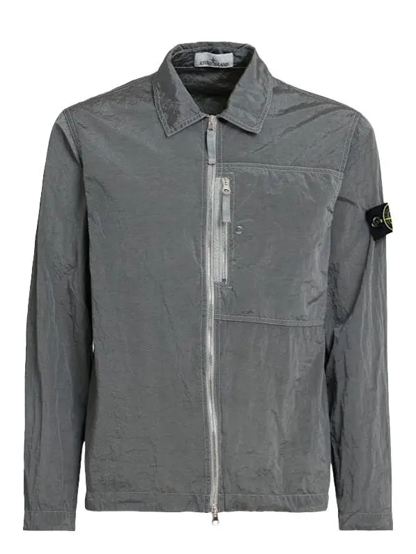 Stone Island Econyl® Shirt Jacket - Gray