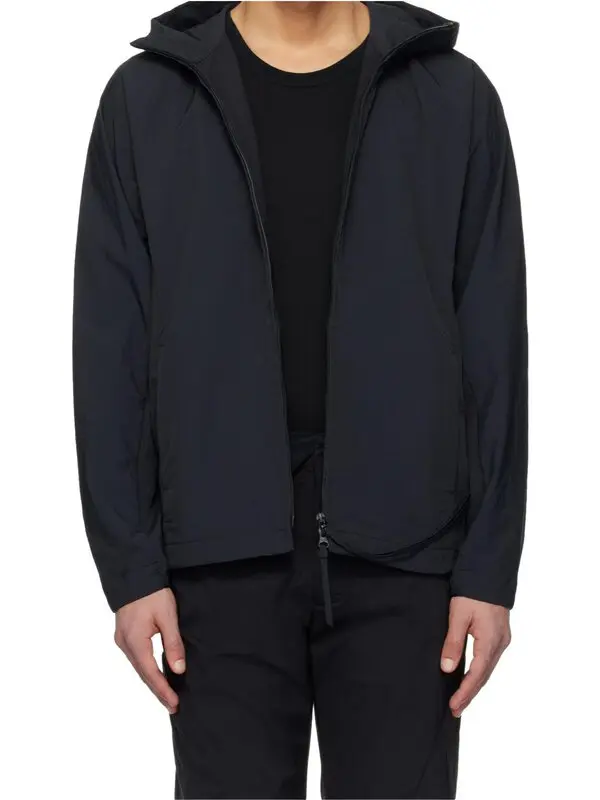 POST ARCHIVE FACTION (PAF) Asymmetrical Zip Jacket - Black
