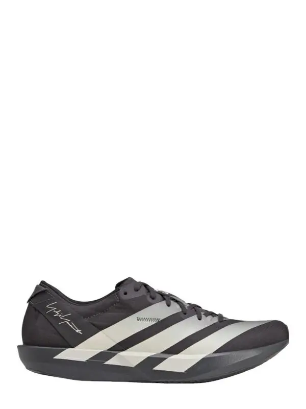 Y3 Striped Low Top Sneakers - Utility Black / Off White