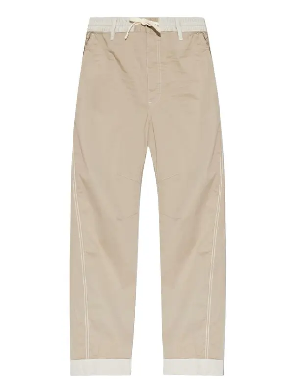 Dsquared2 Drawstring Straight-leg Trousers - Nude