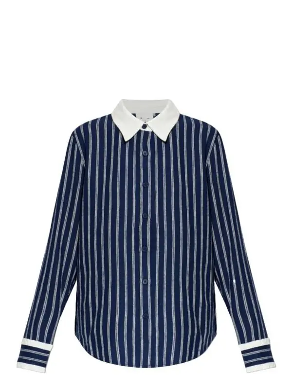 The Upside Belize Striped Shirt - Blue