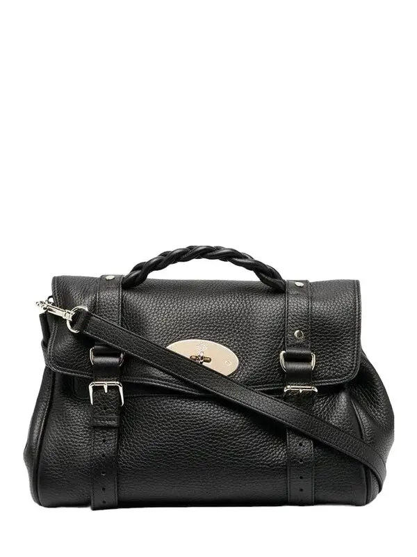 Mulberry Alexa Twist-lock Crossbody Bag - Black