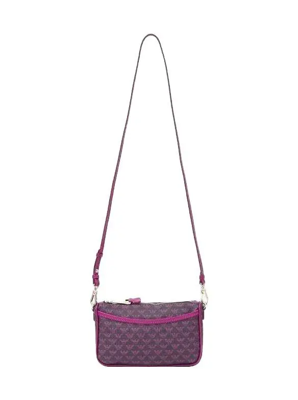 Emporio Armani Logo Shoulder Bag - Black