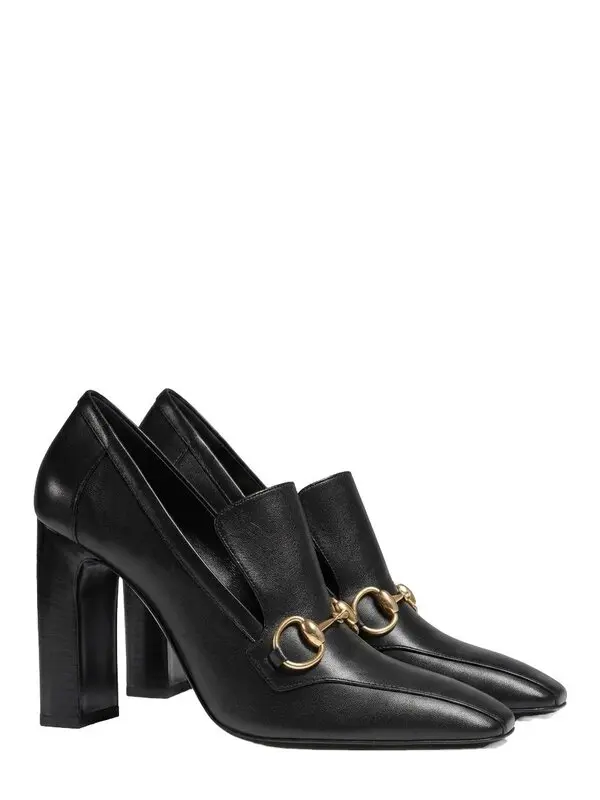 Gucci Galleria Loafer With Horsebit Detail - Black
