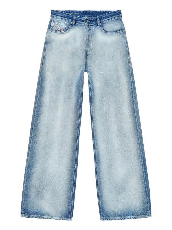 DIESEL® 1996 D Sire Wide-leg Jeans - Light Blue