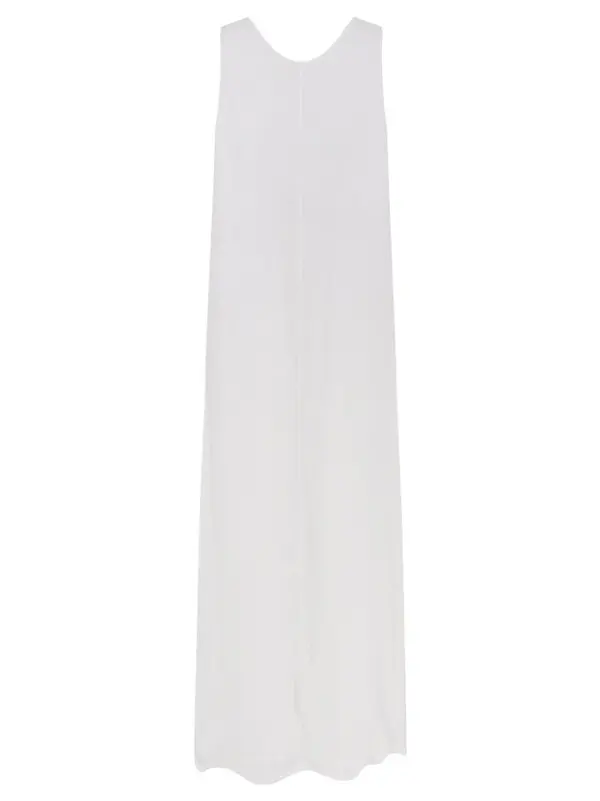 Aspesi Sleeveless Maxi Dress - White