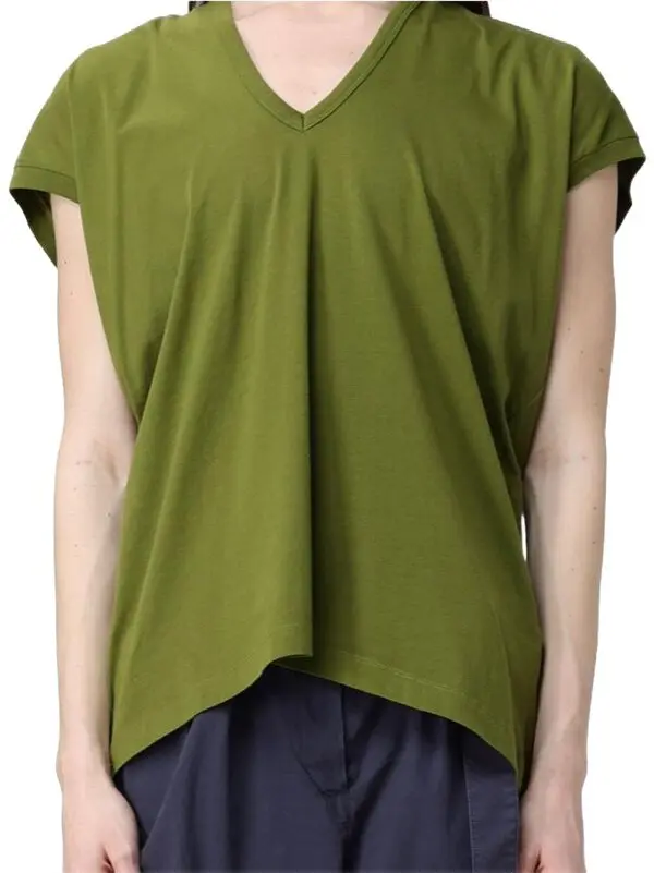 Dries Van Noten V-neck T-shirt - Green