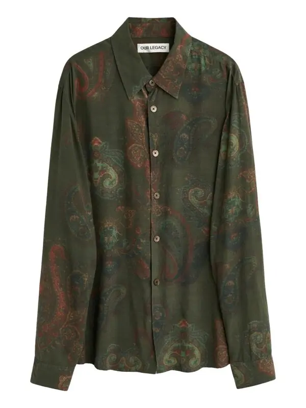 Our Legacy Beyond Forgotten Paisley Print Shirt - No
