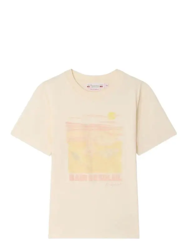 Bonpoint Bain De Soleil' Printed T-shirt - White