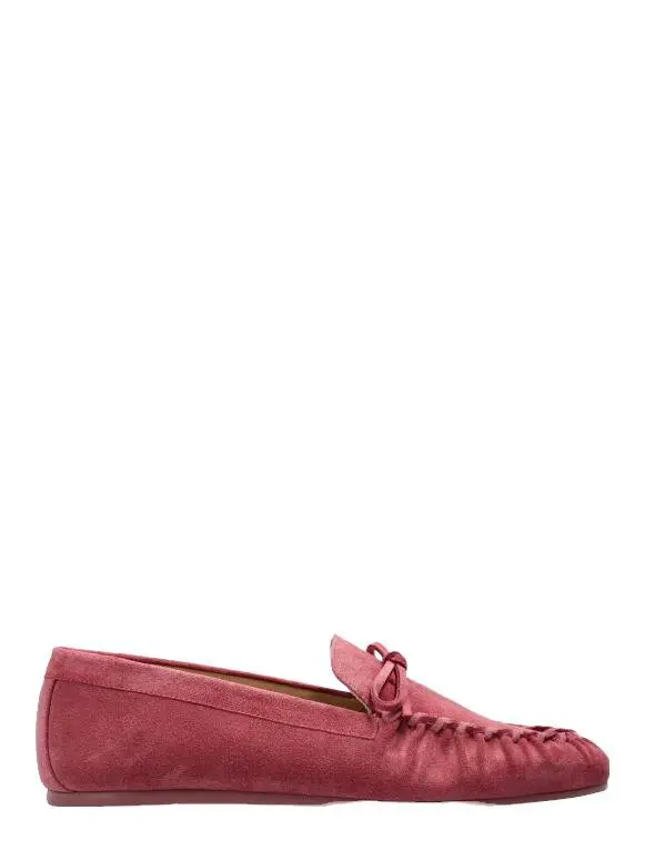 STUART WEITZMAN Britt Bow Loafer - Red