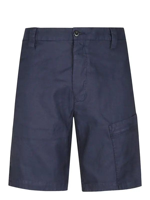 C.P. COMPANY Cargo Bermuda Shorts - Midnight Navy