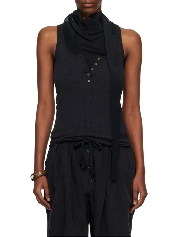 Isabel Marant Étoile Helma Silk T-shirt - Black