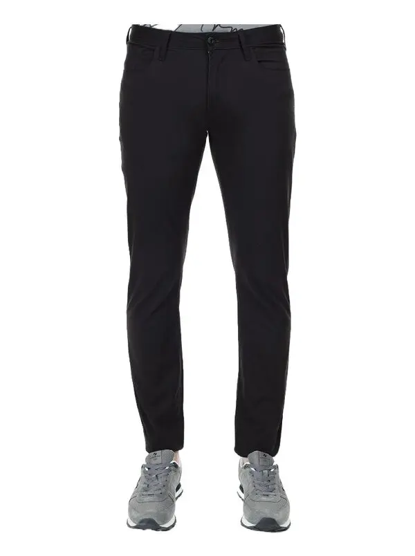 Emporio Armani Slim Fit Logo Jeans - Black