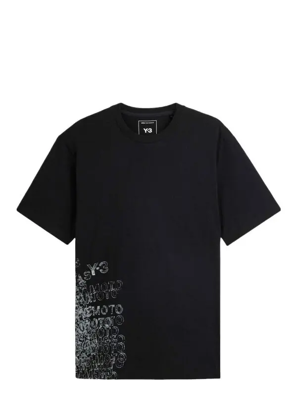 Y3 Short Sleeve Crewneck T-shirt - Black