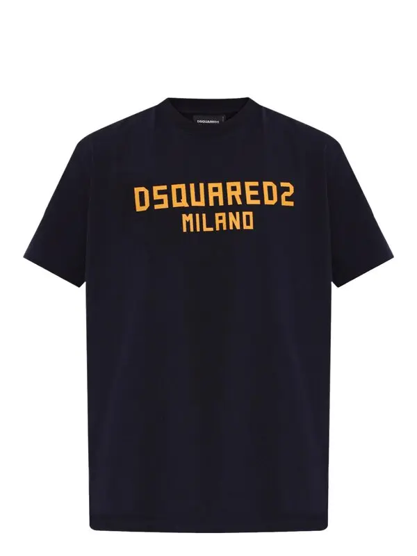 Dsquared2 Logo Print T-shirt - Black