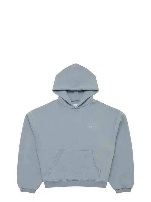 ERL Logo Soft-fit Hoodie - Blue