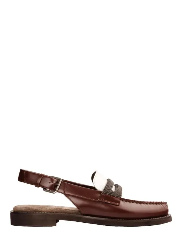 Brunello Cucinelli Slingback Loafers - Multi-color