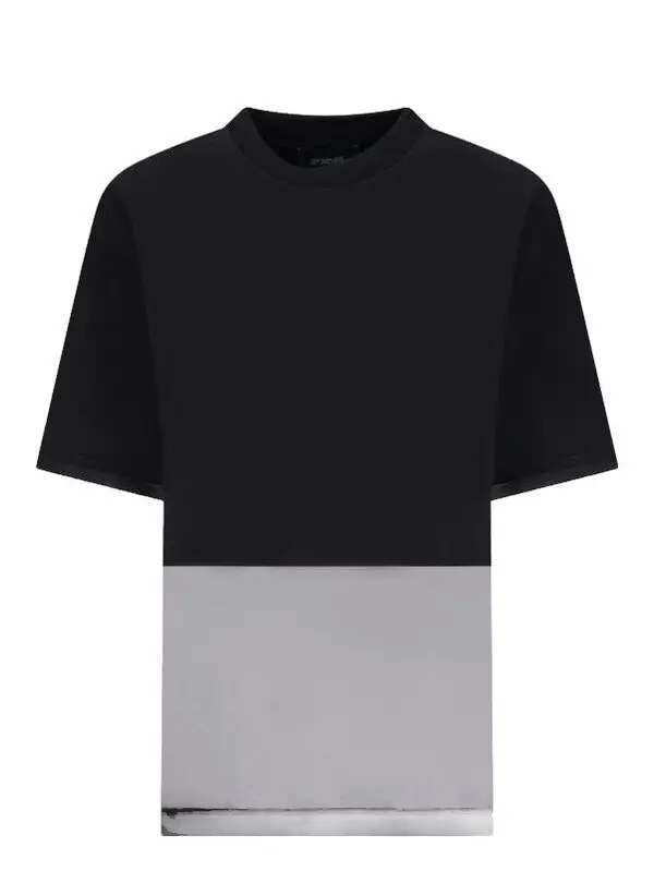 Sportmax Colorblock T-shirt - Black
