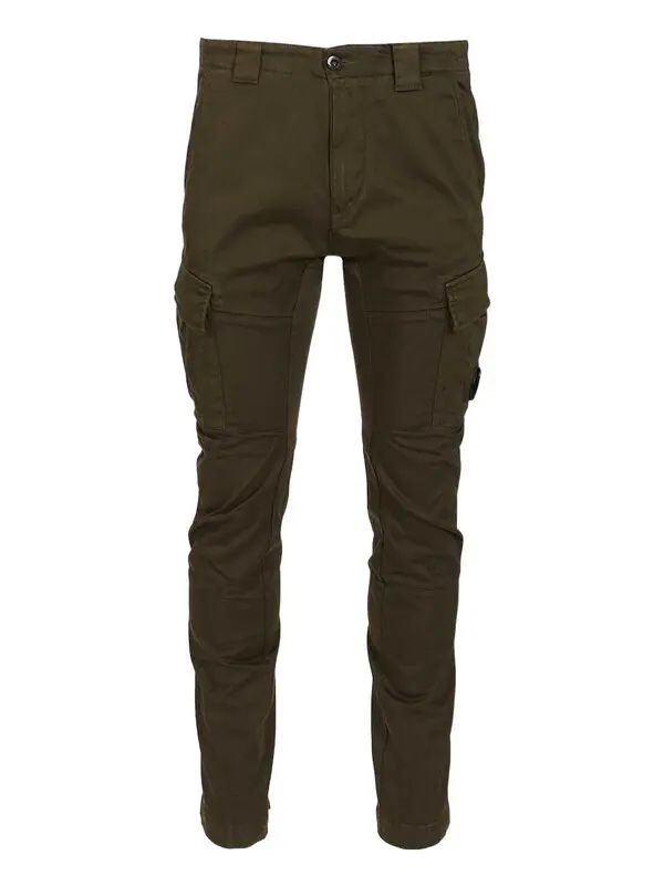 C.P. COMPANY Lens Cargo Pants - Black