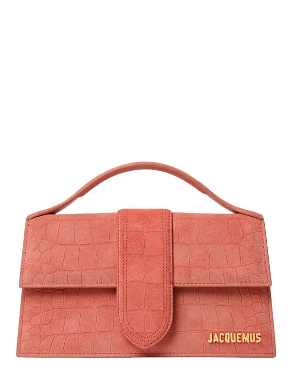 Jacquemus Le Bambino Large Top Handle Bag - Orange